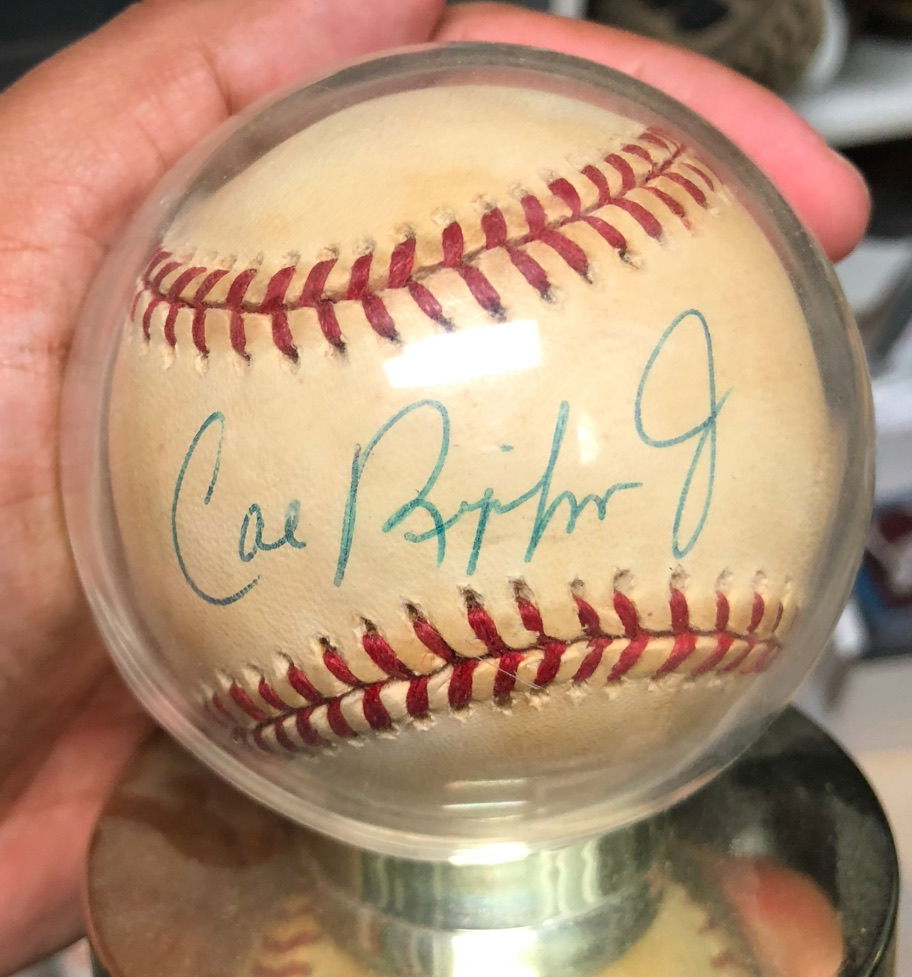 Cal Ripken Jr. Single-signed Autographed Baseball