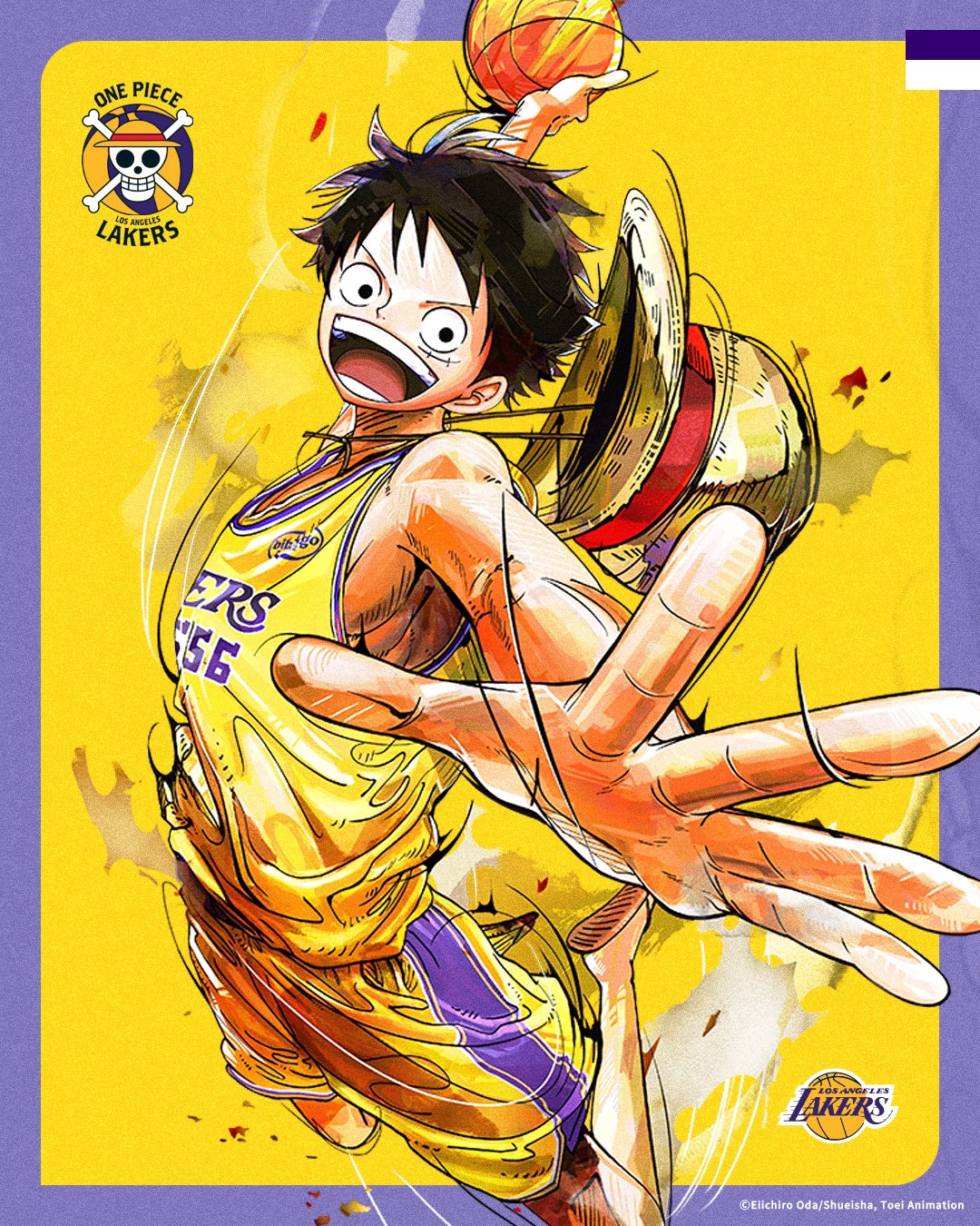 LA Lakers x One Piece?!