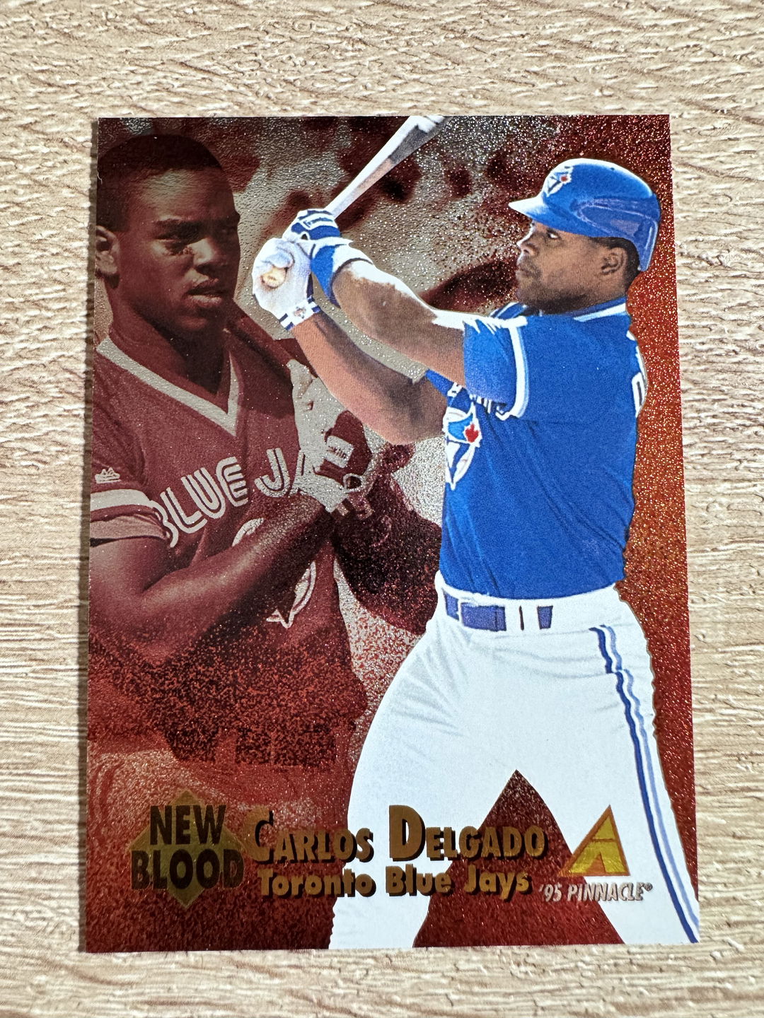 1995 Pinnacle - Carlos Delgado, New Blood #NB7